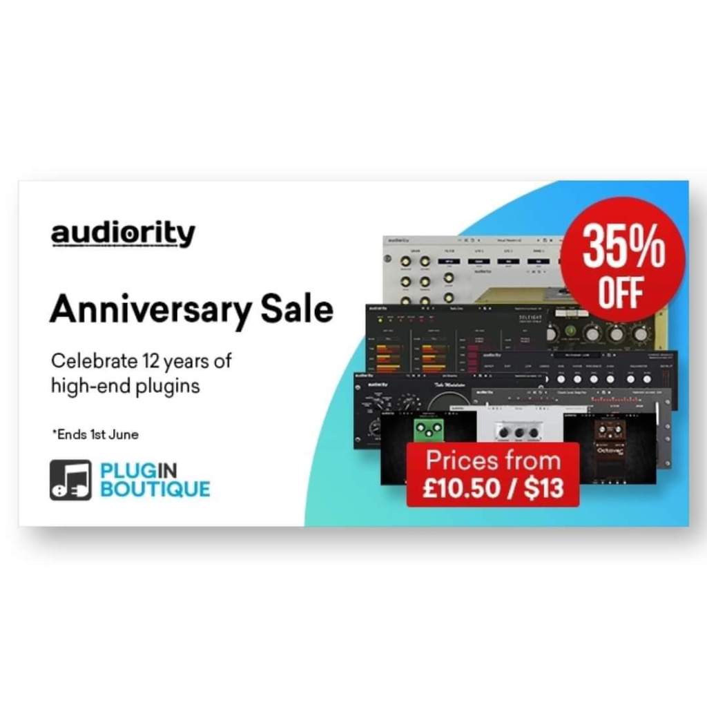 The Audiority 12th Anniversary Sale Is On!! - The Beat Community