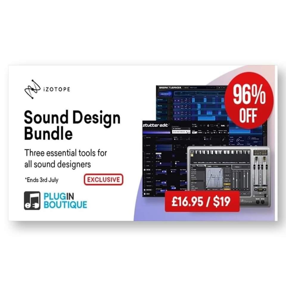 A PB Exclusive: 96% Off The Sound Design Bundle By Izotope - The Beat ...