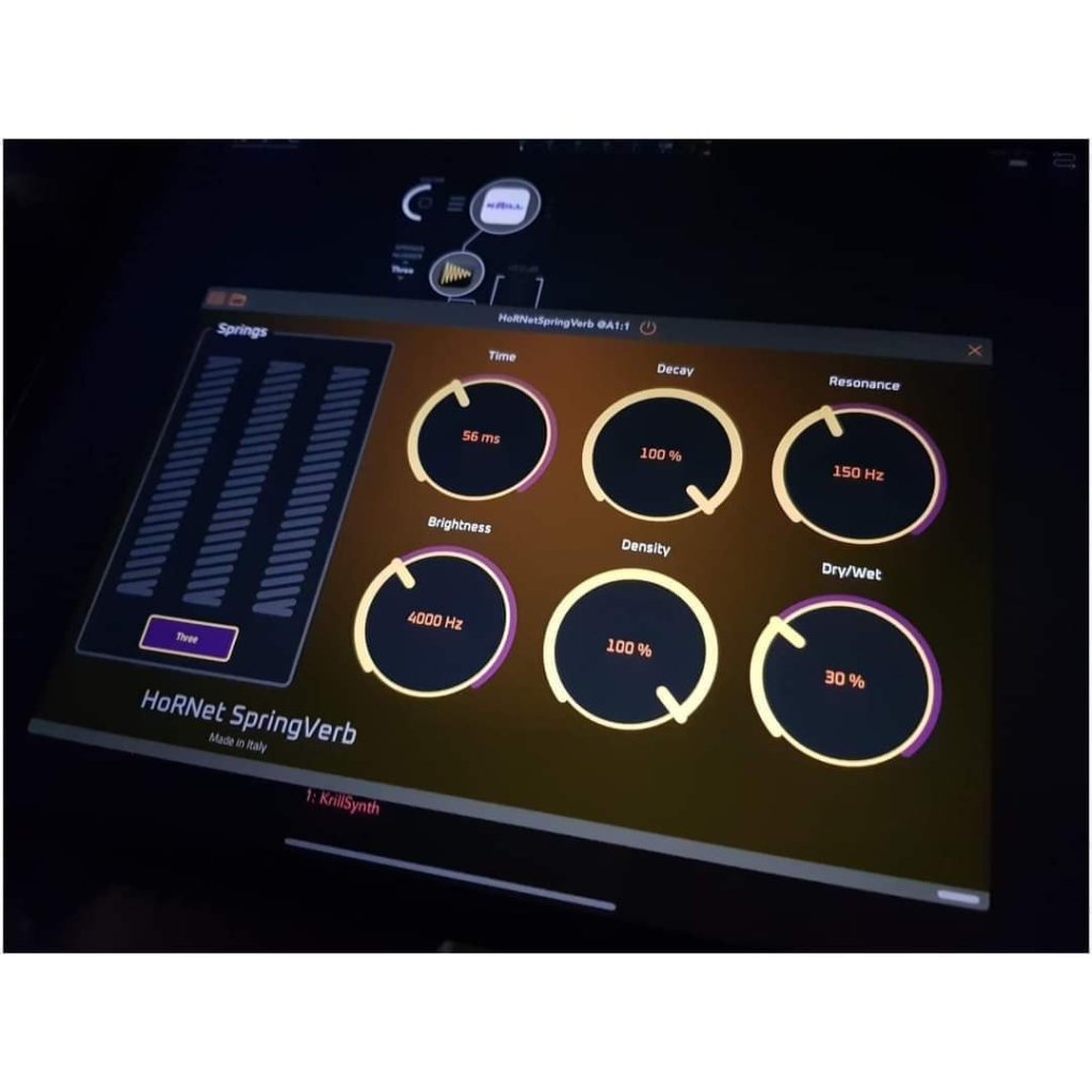 Coming Soon To iOS - SpringVerb By HoRNet Plugins - The Beat Community