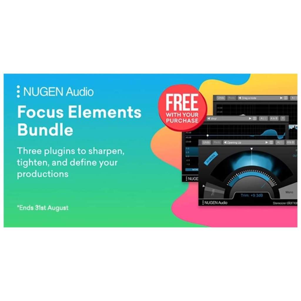 The NUGEN Audio Focus Elements Bundle FREE With Plugin Boutique Purchases - The Beat Community
