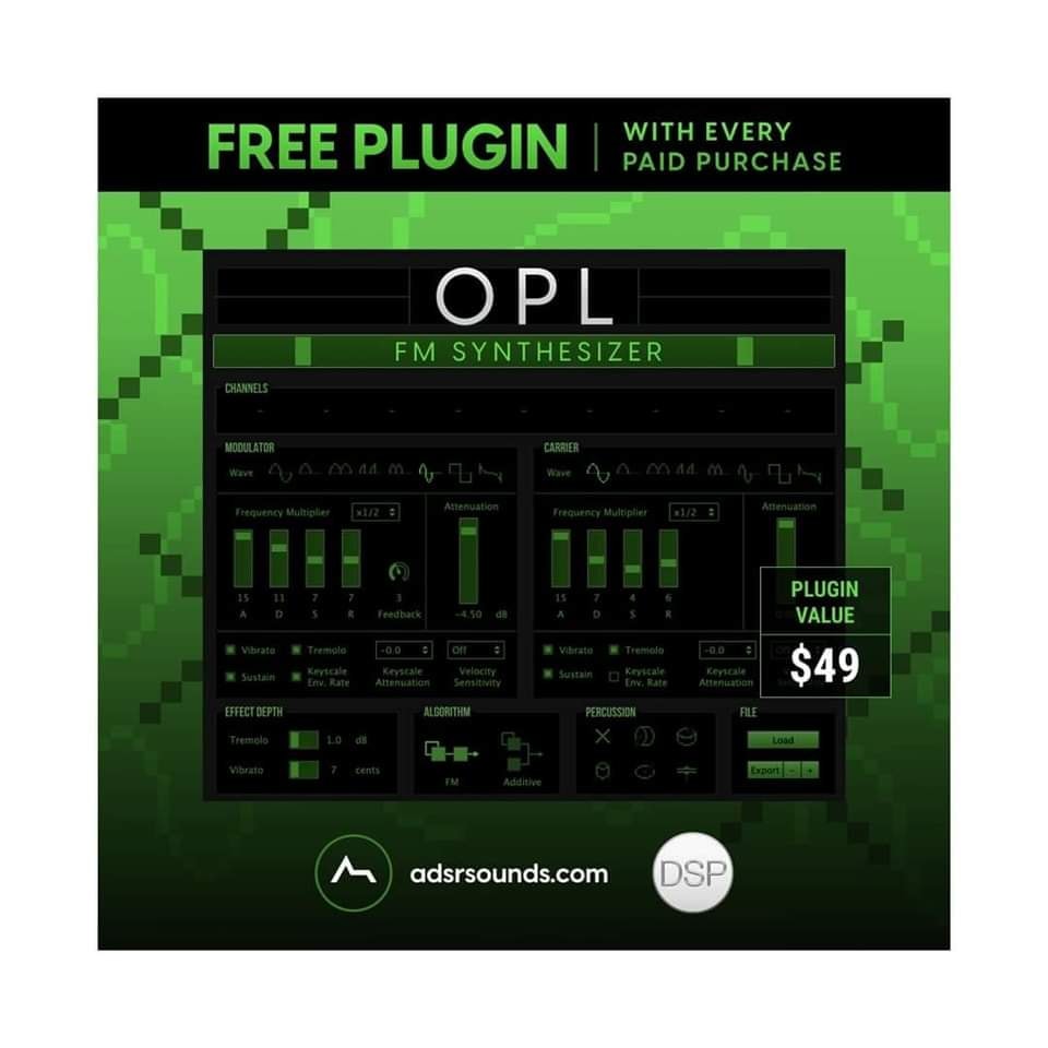 DiscoDSP's OPL FREE With Any Paid Purchase From ADSR During September - The Beat Community