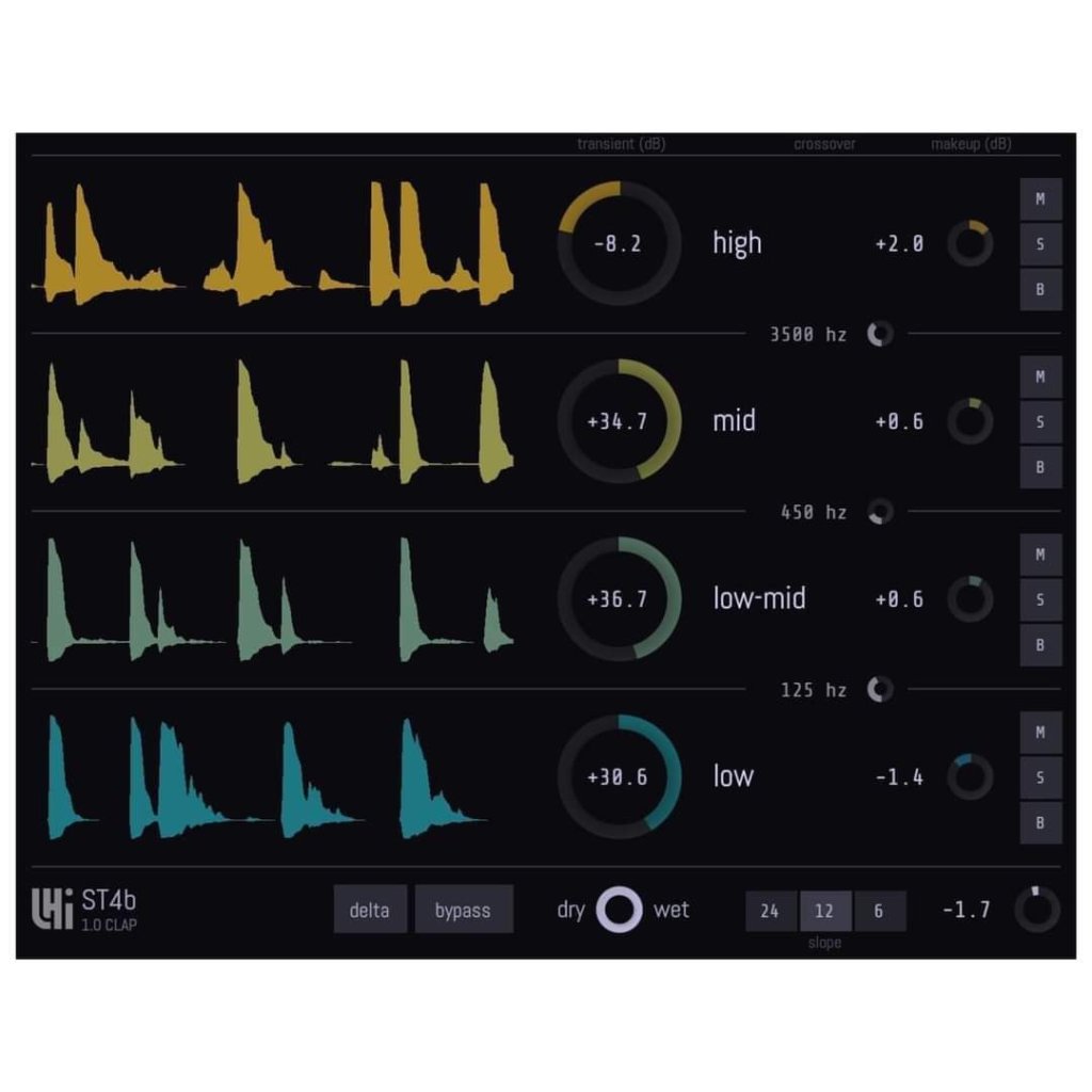 LHI Audio Release ST4b - A Multi-band Transient Shaper - The Beat Community