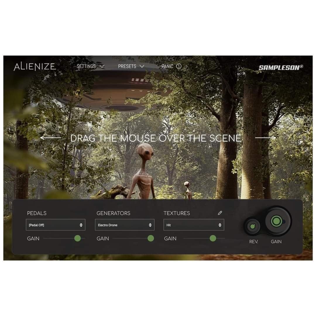 Sampleson Release ALIENIZE - Sci-fi Scenes With Jestures - The Beat Community