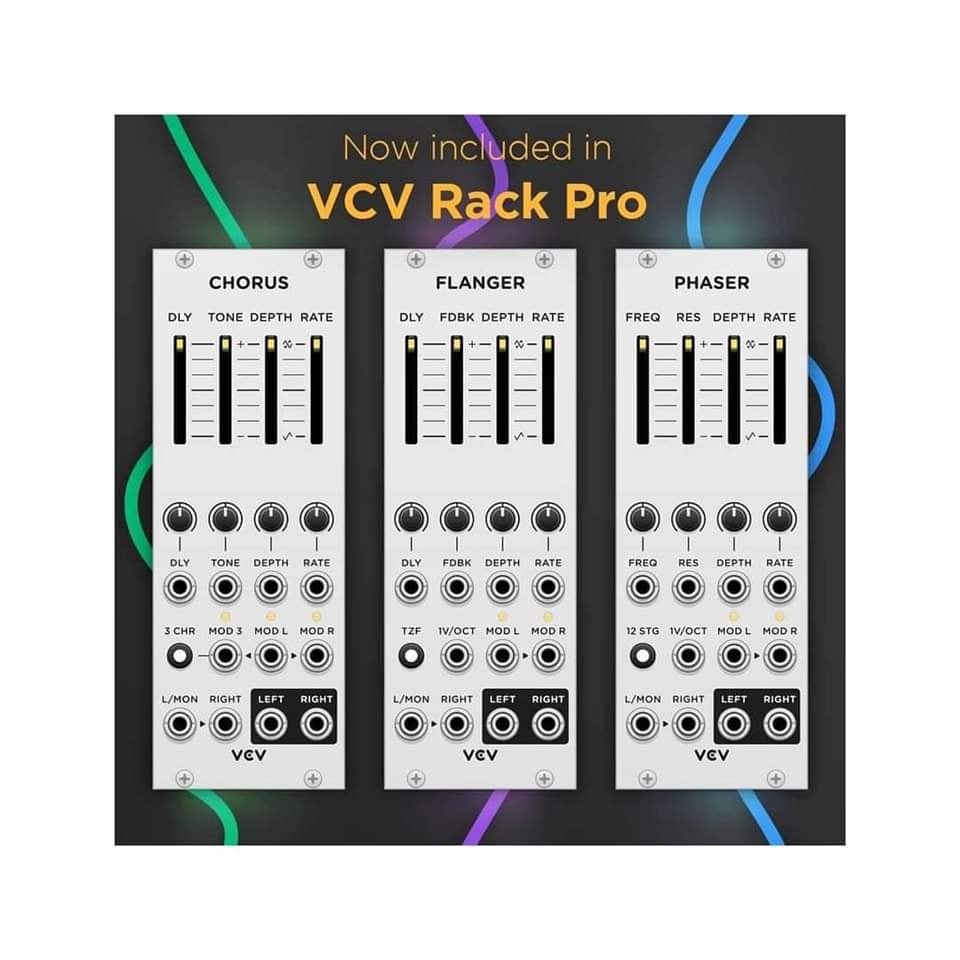VCV Release VCV Chorus, VCV Flanger And VCV Phaser - The Beat Community