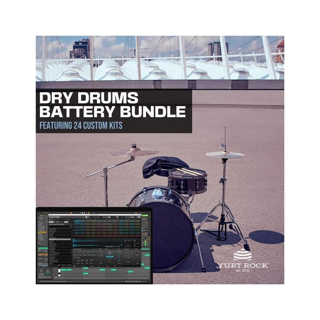 Yurt Rock Release The Dry Drums BATTERY Bundle - The Beat Community