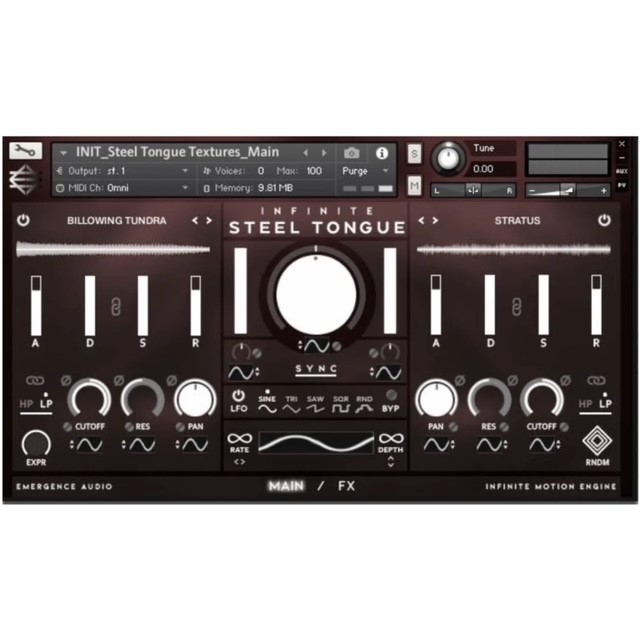 Emergence Audio Have Announced A Pre-Sale On Infinite Steel Tongue ...