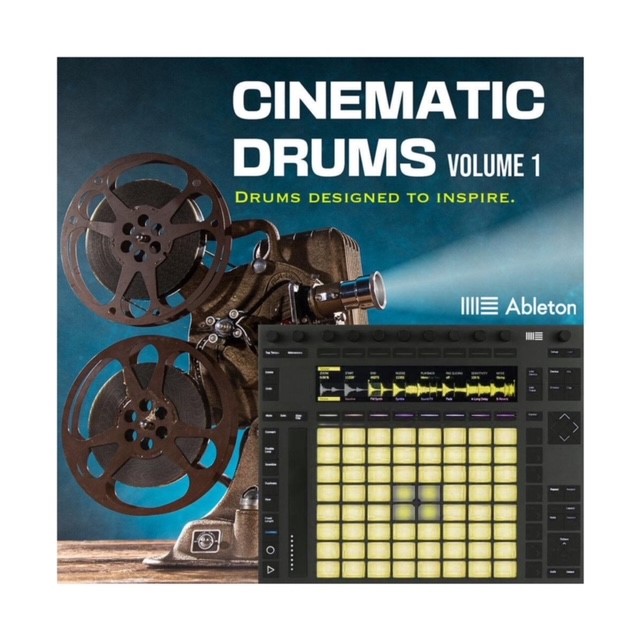Yurt Rock Release Ableton Pack - Cinematic Drums Vol 1 - The Beat Community
