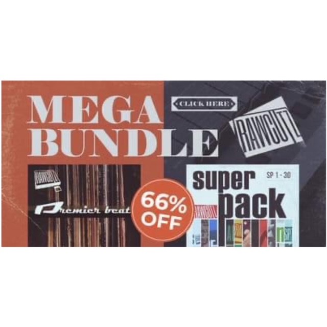 There's 66% Off The Raw Cutz Mega Bundle - The Beat Community