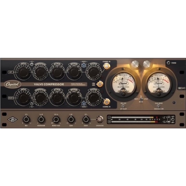 Universal Audio Release Capitol Mastering Compressor - The Beat Community