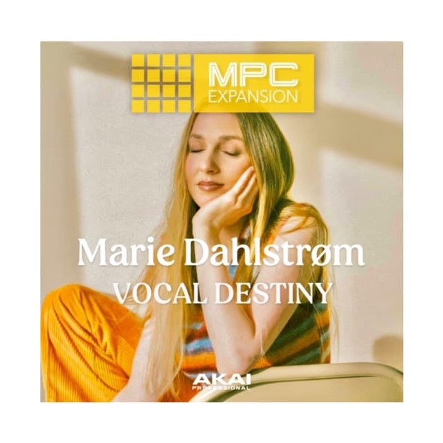 Akai Pro Release Marie Dahlstrom Vocal Destiny MPC Expansion - The Beat ...