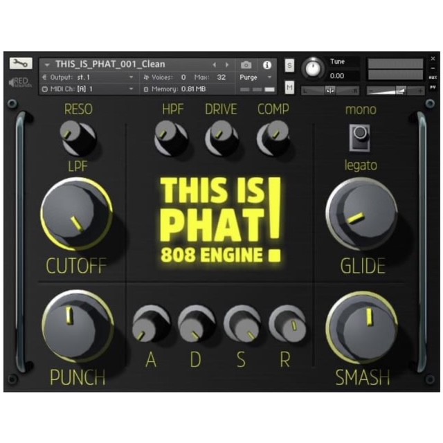 This Is Phat! 808 Engine By Red Sounds - FREE For A Limited Time - The ...