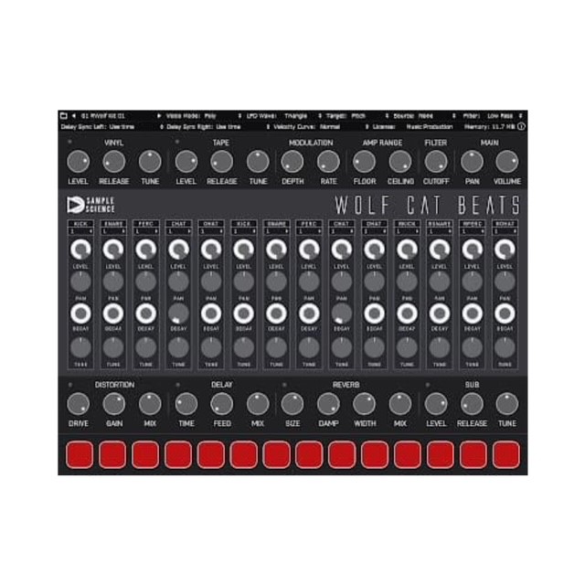 SampleScience Release Wolf Cat Beats - A FREE Download - The Beat Community