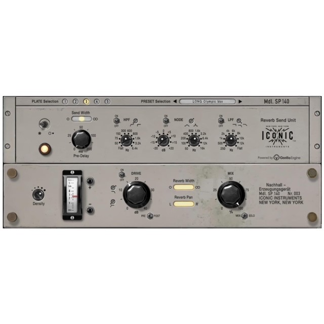 Iconic Instruments Release SP140 Plate Reverb - The Beat Community