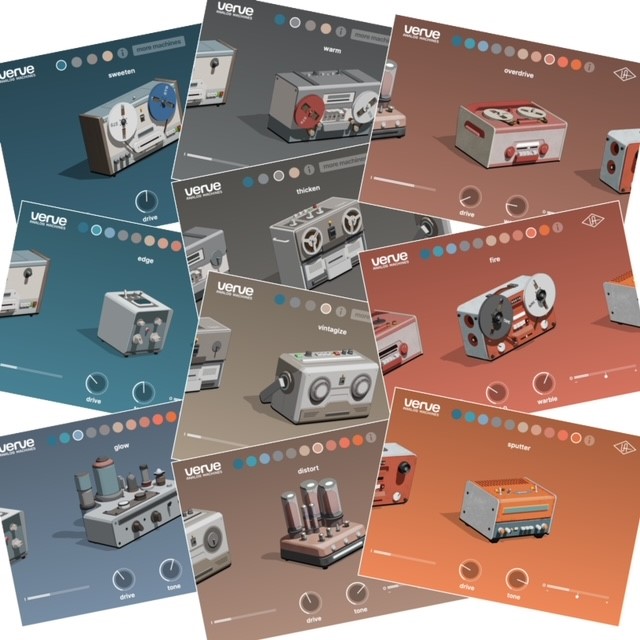 Universal Audio Release Verve Analog Machines + FREE Essentials Version ...