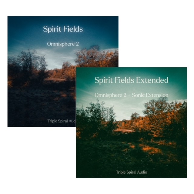 Triple Spiral Audio Release Spirit Fields & Spirt Fields Extended - For ...