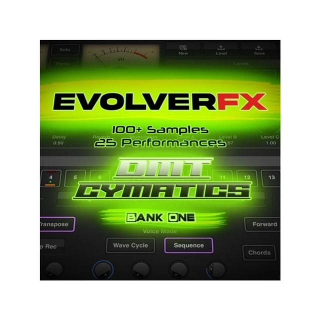 DMT Cymatics Release EvolverFX Bank One - For Evolver - The Beat Community