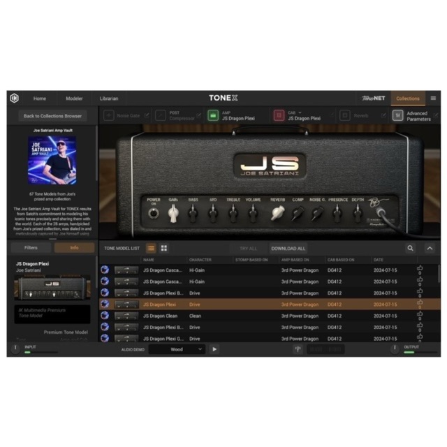 IK Multimedia Adds Satch's Live Rig To Joe Satriani Amp Vault ...