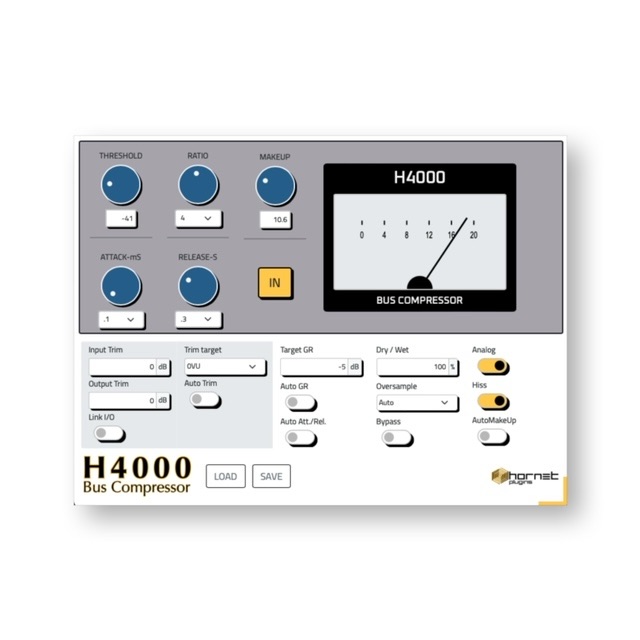 Hornet Plugins Release Hornet H4000 Bus Compressor - The Beat Community