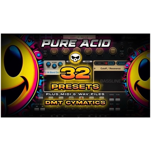 DMT Cymatics Releases Presets For Pure Acid - The Beat Community